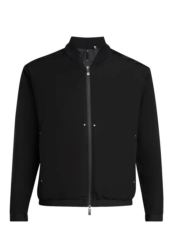 Moncler Matte Bomber Jacket - Black