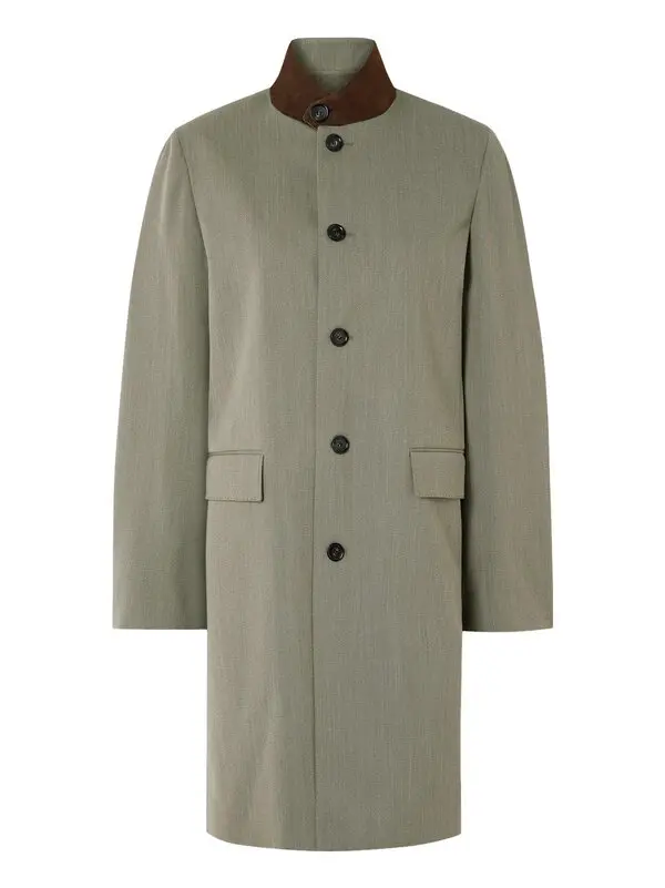 Loro Piana Blain Storm System® Wool Coat - Neutrals