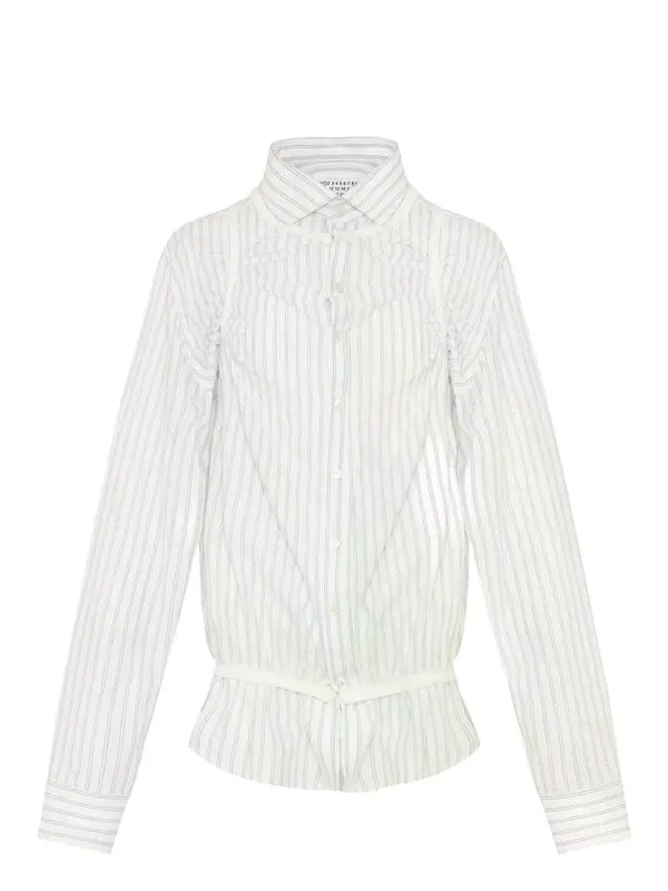 MAISON MARGIELA Striped Shirt - White