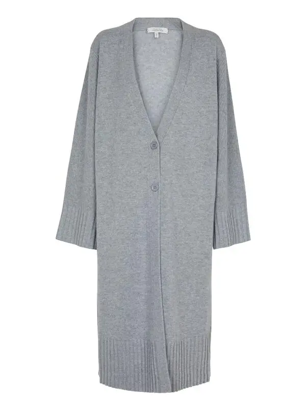 Dorothee Schumacher Wool & Cashmere Cardigan - Grey