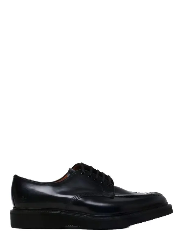 Comme Des Garçons Leather Derby Shoes - Black