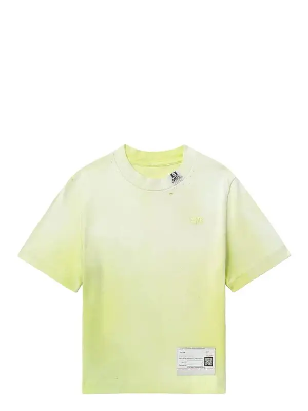 Mihara Yasuhiro Cotton T-shirt - Yellow