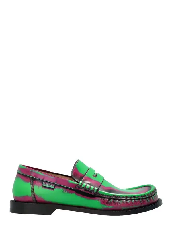 Loewe Campo Loafers - Green