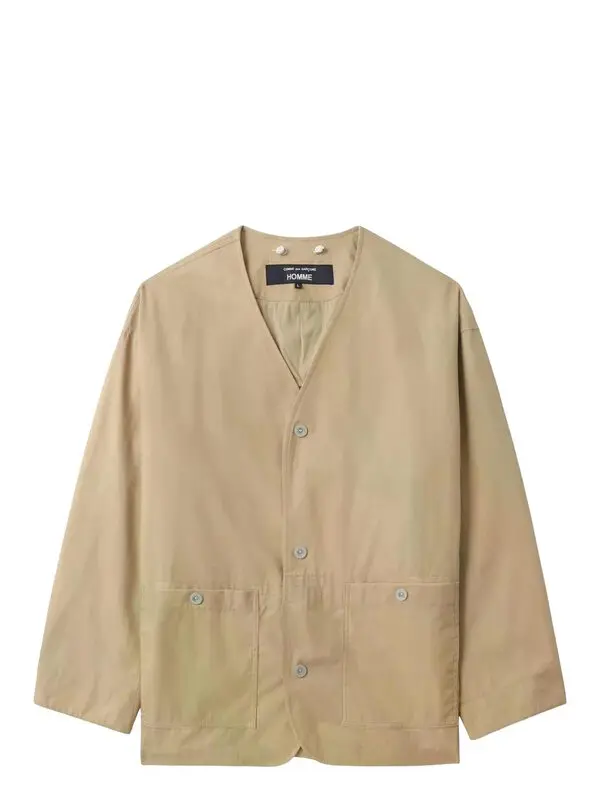 Comme Des Garçons Single-breasted Blazer - Neutrals