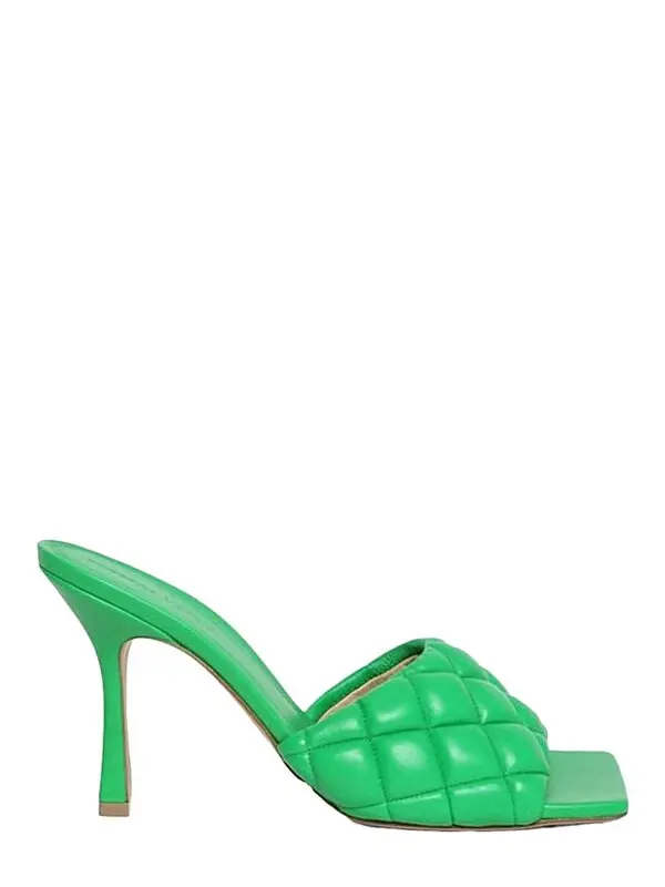 Bottega Veneta High Heel Mule - Green