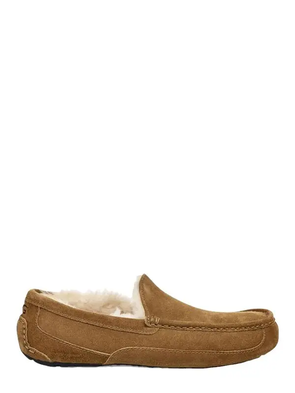 UGG Suede Ascot Slippers - Brown
