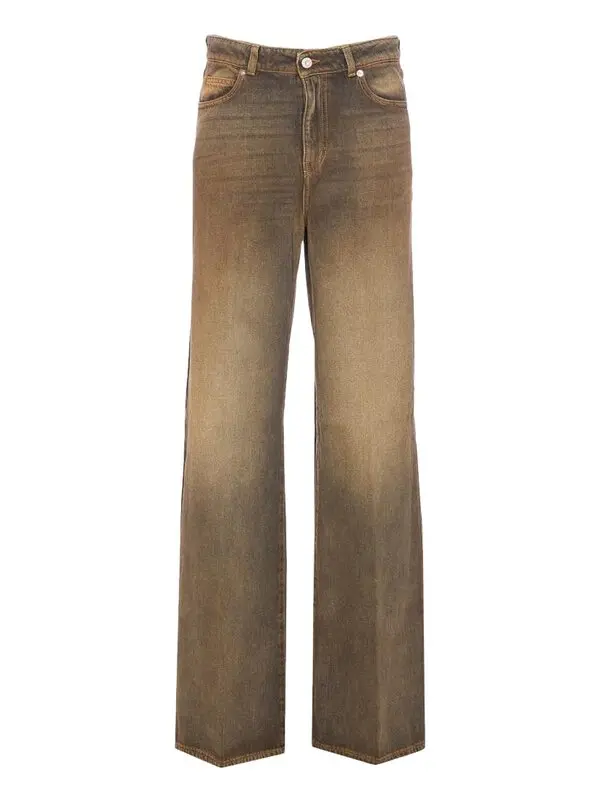 TRUE AVENUE Clara Jeans - Brown