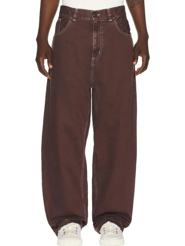 Carhartt Work In Progress Brandon Pant In Brown - Stone Dyed Shale