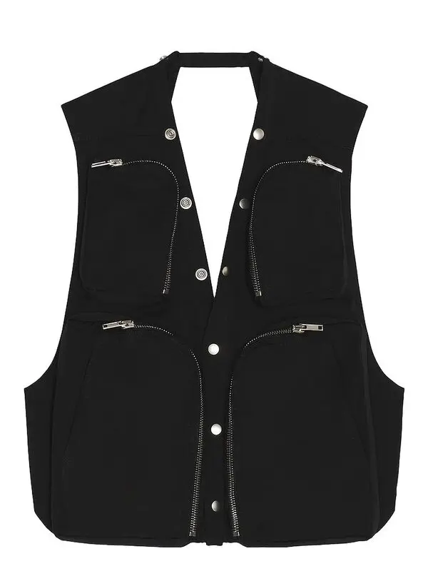Rick Owens Cargo Vest - Black