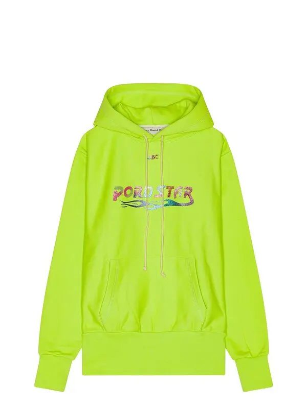 ADVISORY BOARD CRYSTALS Pornstar Hoodie - Neon Green