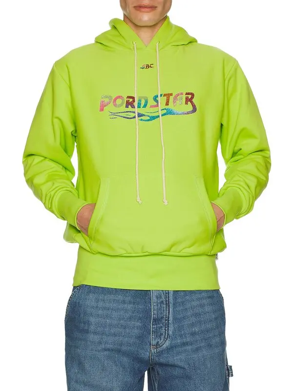 ADVISORY BOARD CRYSTALS Pornstar Hoodie - Neon Green