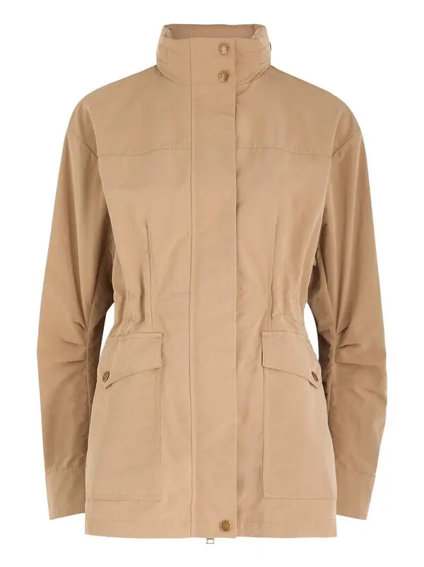Moncler Nades Shell Parka - Beige