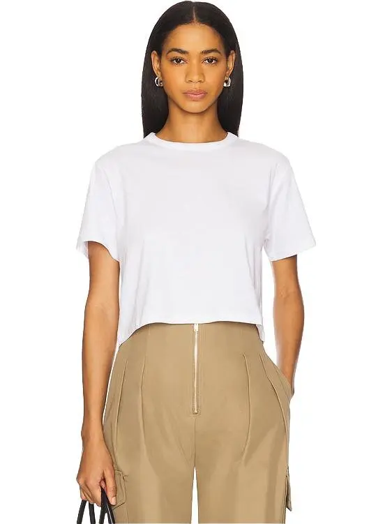 Sold Out NYC The Cropped Perfect Tee - White