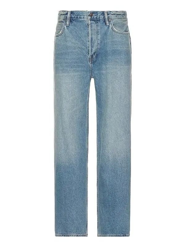 ALLSAINTS Lenny Straight Leg Jeans - Light Indigo Blue