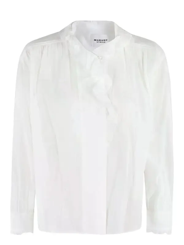 MARANT ETOILE Long Sleeve Shirt - White