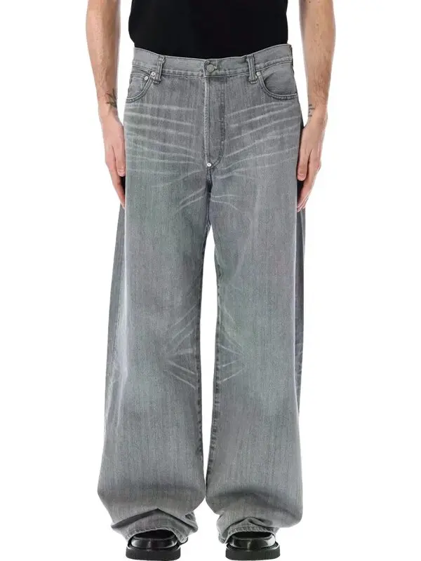 Junya Watanabe X Levi's Wide-leg Jeans - Grey