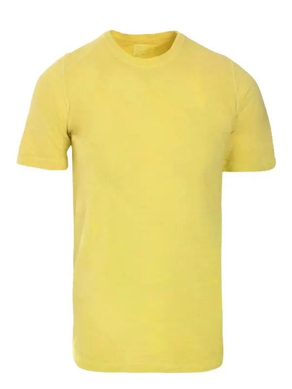 120% Lino Short-sleeve T-shirt - Yellow