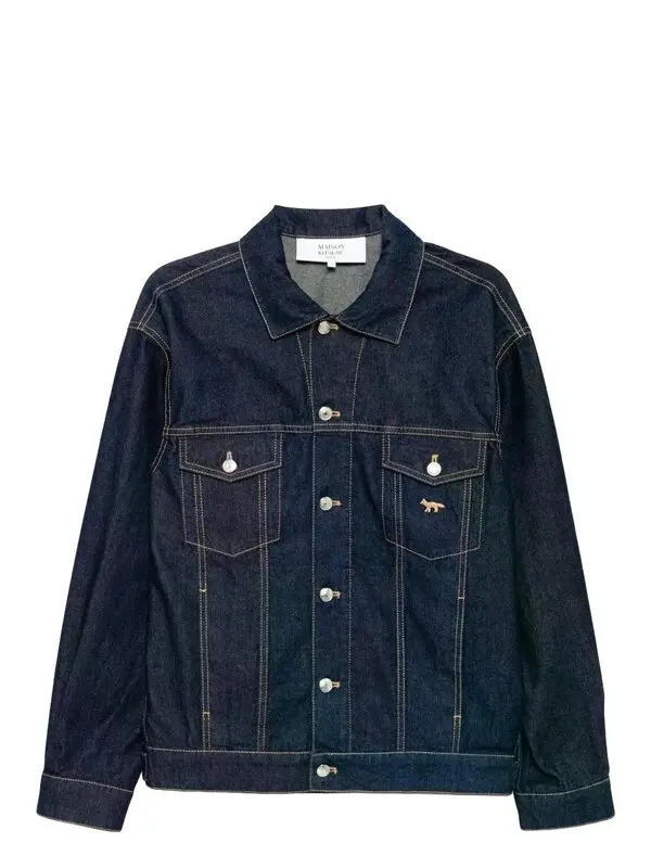 Maison Kitsuné Trucker Jacket - Blue