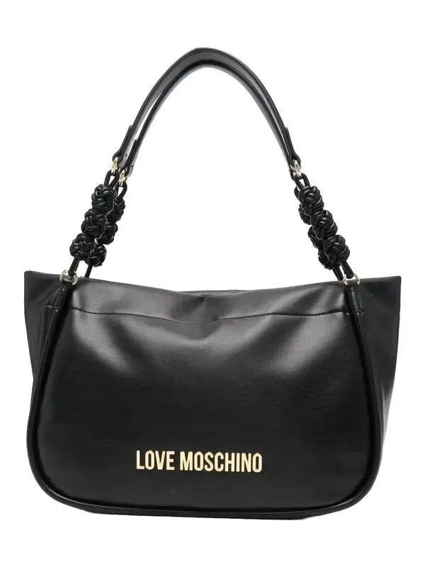 Moschino Faux-leather Shoulder Bag - Black