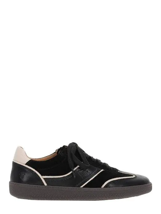 THE FRYE COMPANY Milly Low Lace Sneakers - Black