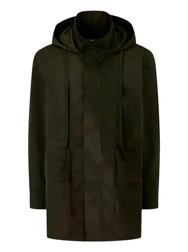 STUDIO TOMBOY Hooded Utility Coat - Green