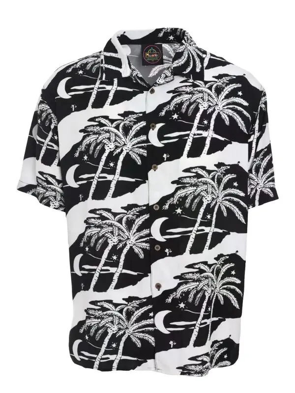 MAUNA KEA Printed Shirt - Black