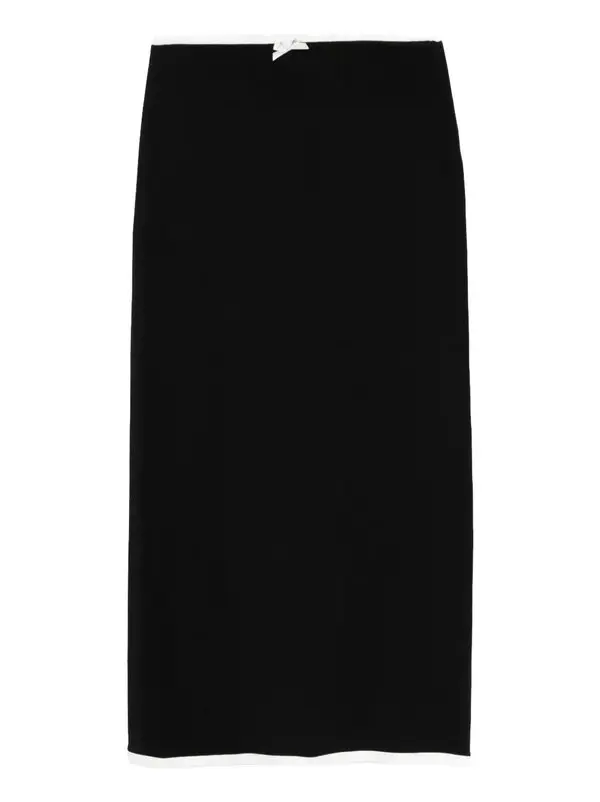 ROWEN ROSE Maxi Skirt - Black