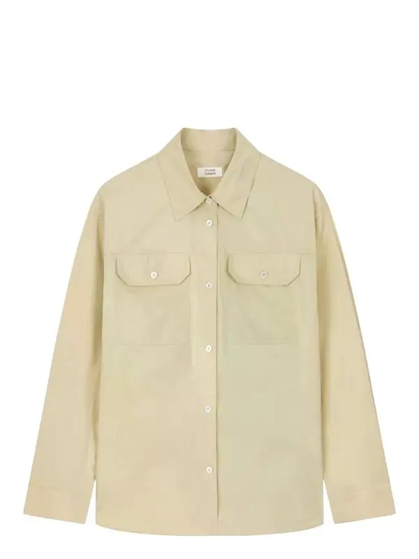 STUDIO TOMBOY Utility Pockets Shirt - Neutrals