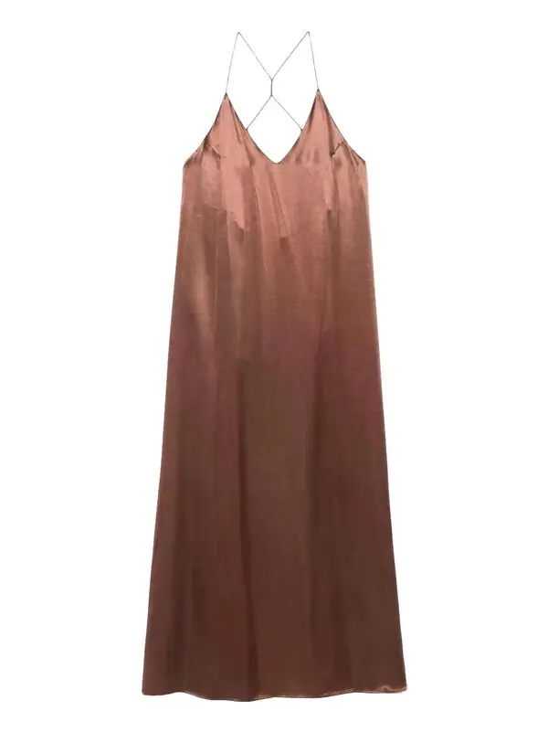 THE NINA STUDIO Athena Maxi Dress - Brown
