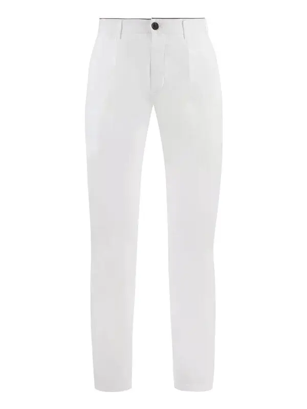 DEPARTMENT 5 Pleated Tapered Trousers - White