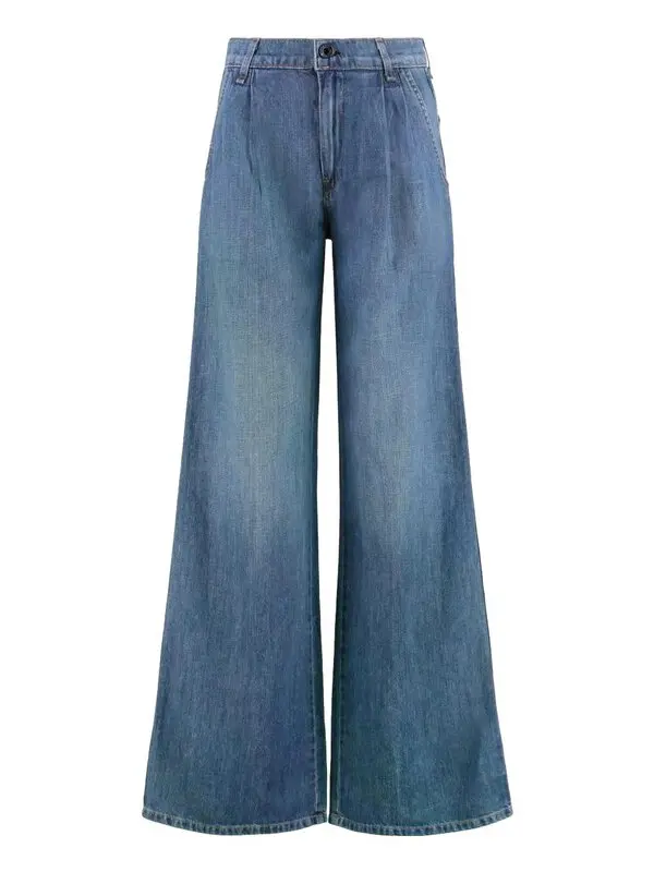ASKK NY Wide-leg Jeans - Blue