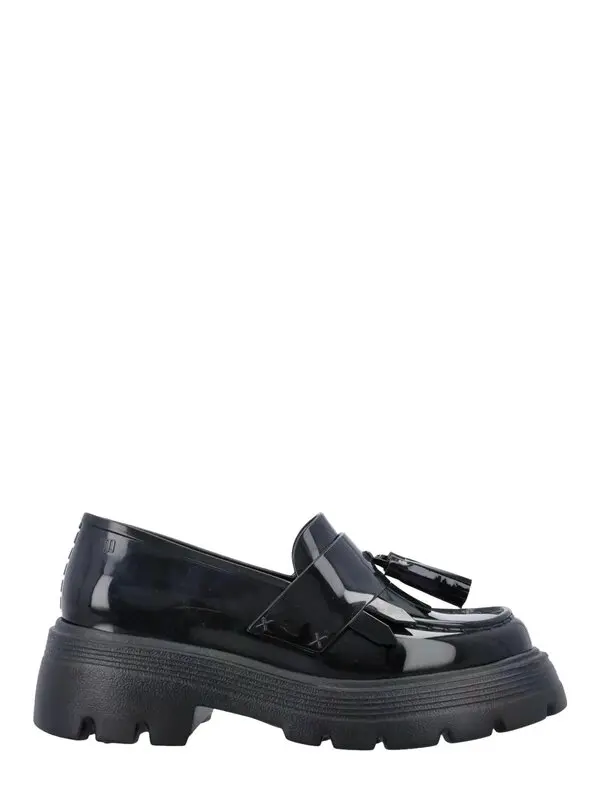 Comme Des Garçons X Melissa Tassel-detail Loafers - Black