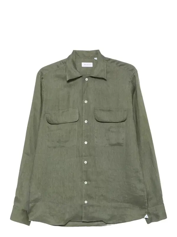 Tagliatore Rowan Shirt - Green