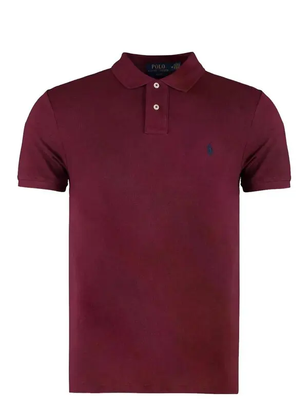 Polo Ralph Lauren Piqué Polo Shirt - Red