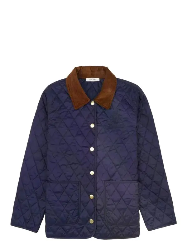 SPORTY & RICH Vendome Jacket - Blue