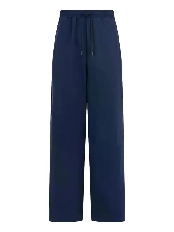 STUDIO TOMBOY Elasticated Wide-leg Trousers - Blue
