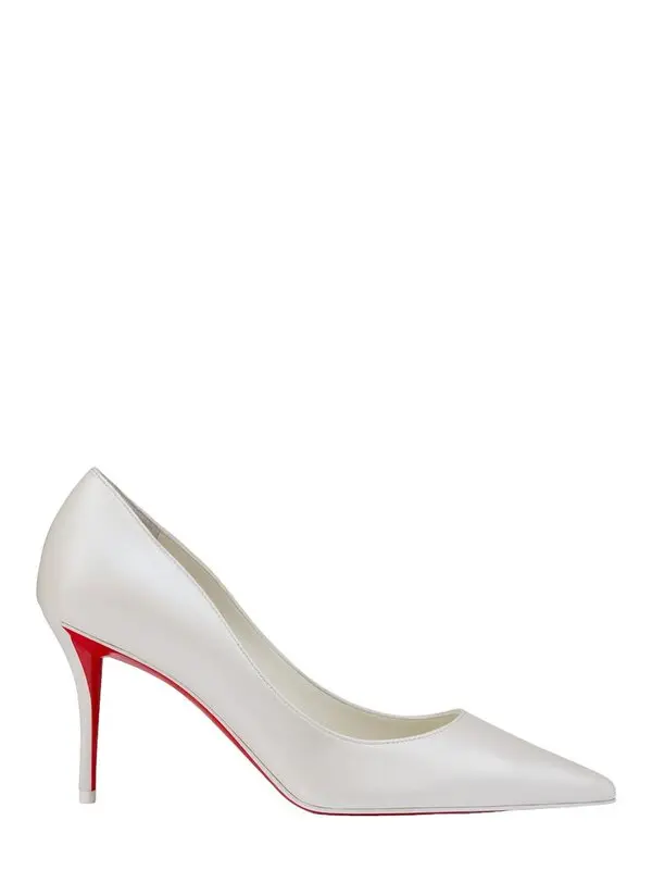 CHRISTIAN LOUBOUTIN Miss Z 80mm Pump - Bianco