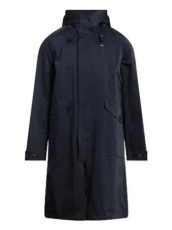 JACOB COHЁN Shell Parka Overcoat - Navy