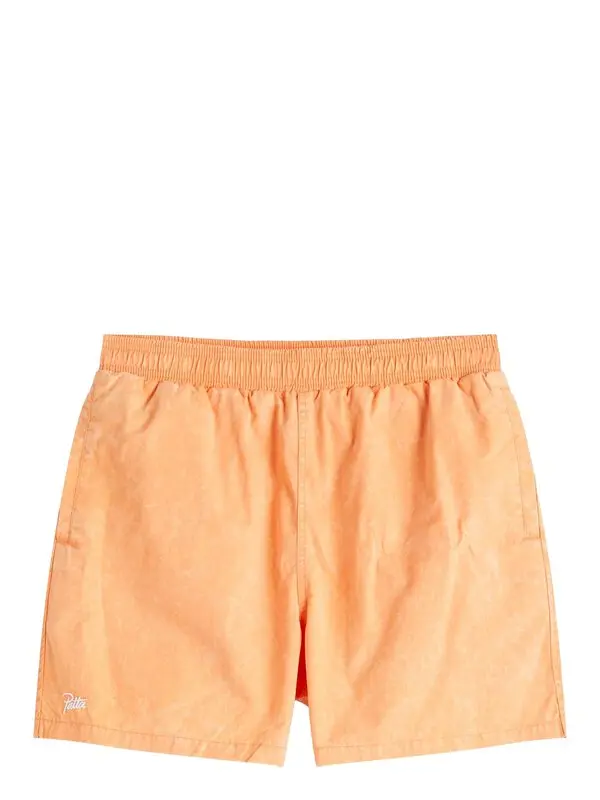 PATTA Acid Wash Swim Shorts - Melon