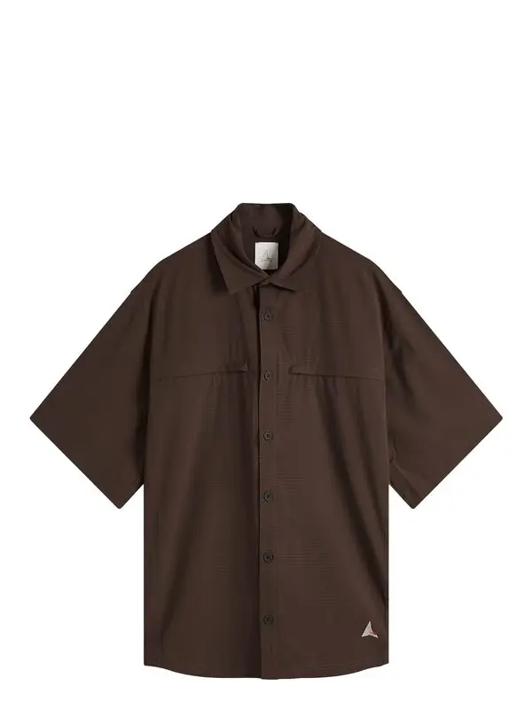 ROA Dot Air Shirt - Dark Brown