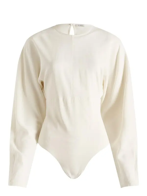 ST. AGNI Dolman Sleeve Bodysuit - Off White