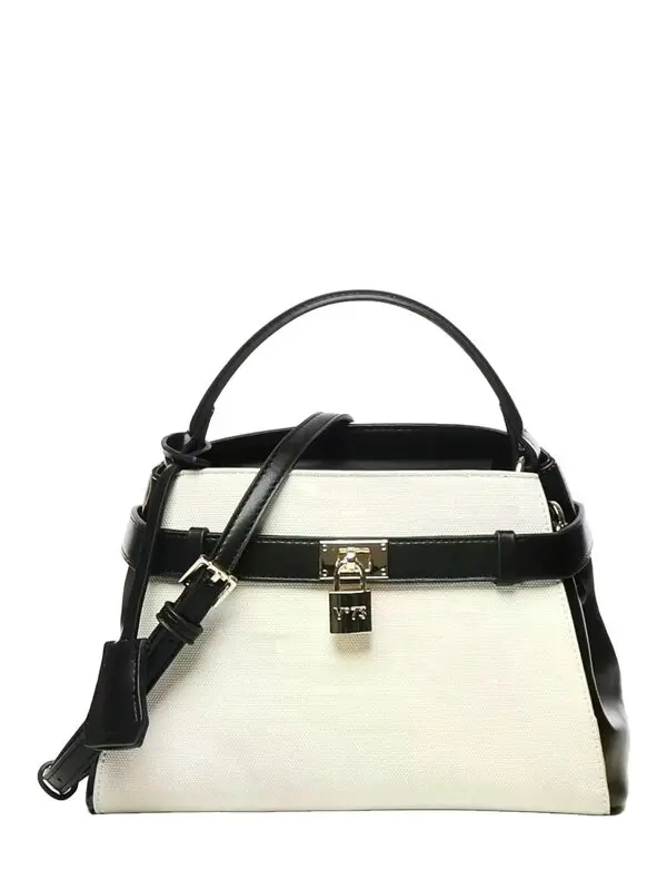 V°73 Yui Two-tone Tote Bag - Neutrals
