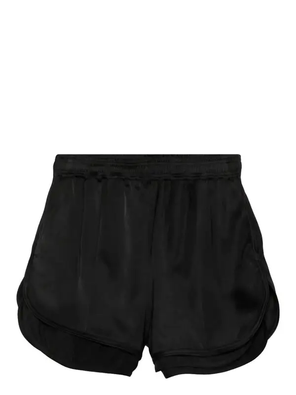 JIL SANDER Double-face Shorts - Black