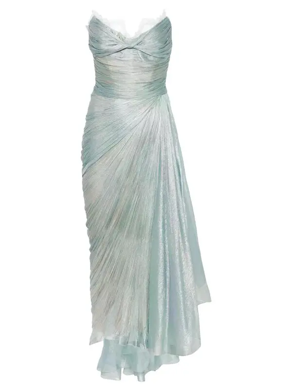 MARIA LUCIA HOHAN Jolie Maxi Dress - Blue