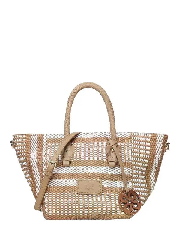 V°73 Stefanie Woven Tote - Brown