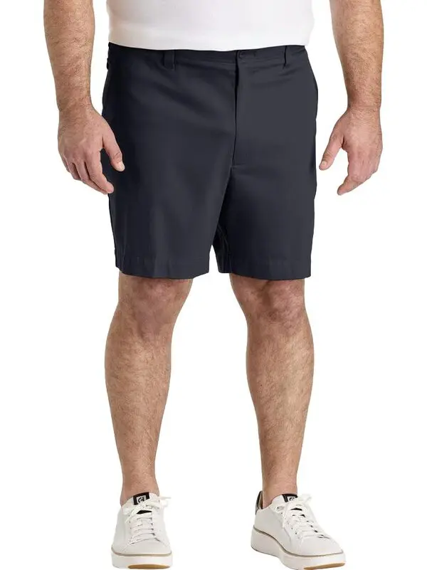 OAK HILL BY DXL Big & Tall Tech Shorts - Black