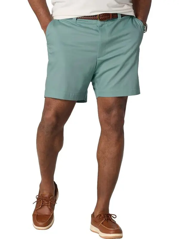 OAK HILL BY DXL Big & Tall Tech Shorts - Blue Ashes