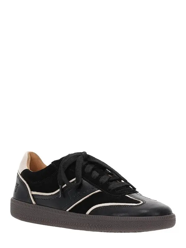 Frye Milly Low Top Sneakers - Black