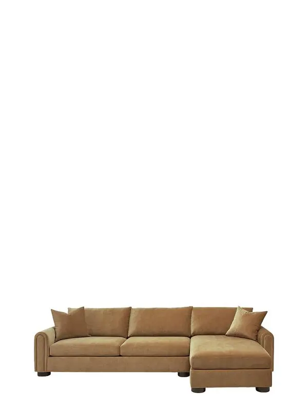 MASSOUD Arlington Drew Sectional - Drew Cork