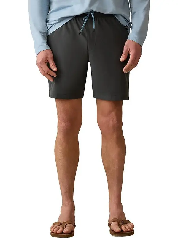 Faherty Brand Shorelite 7" Swim Trunks - Mountain Black
